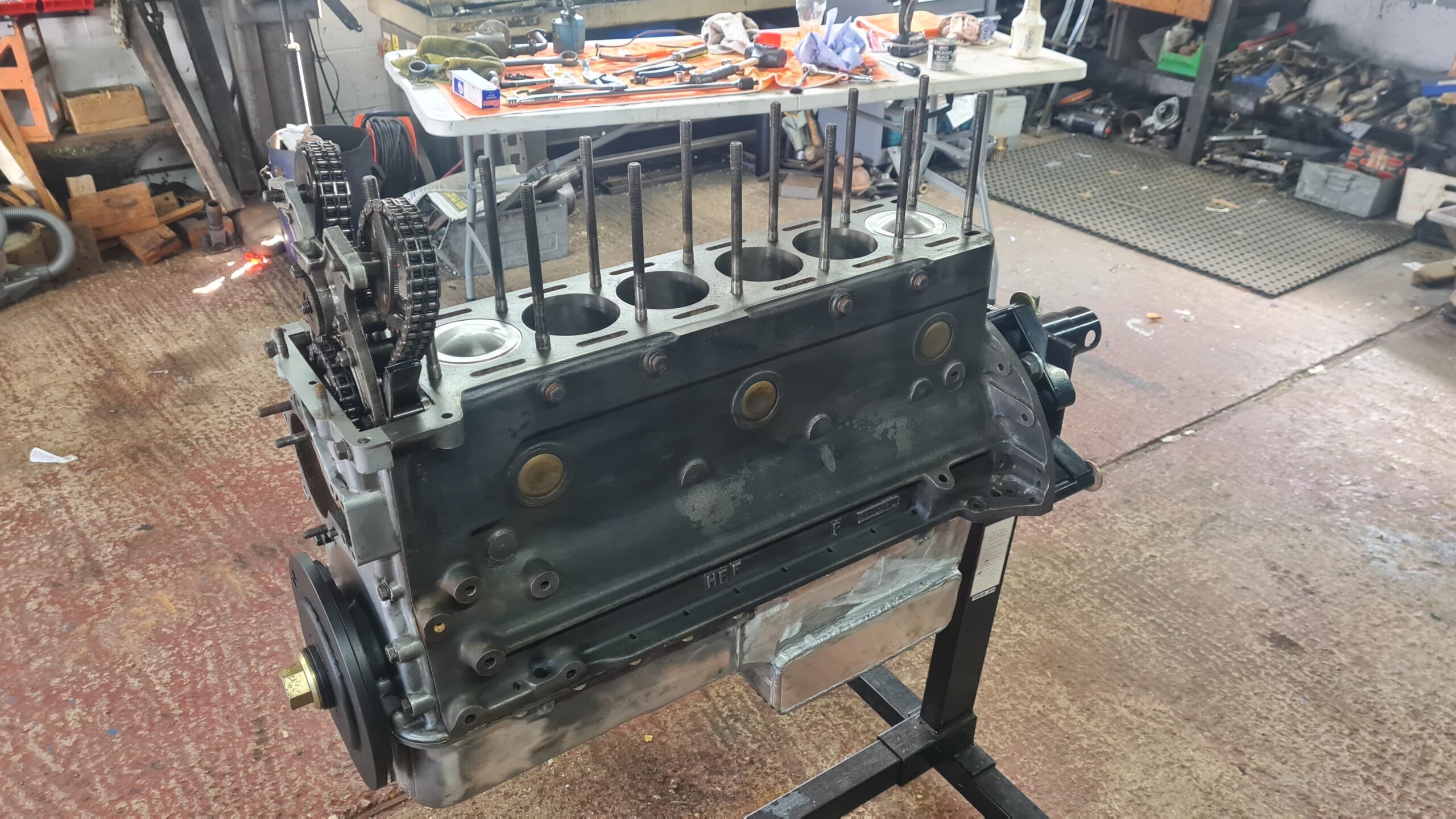 Jaguar XK120 engine build – JDB Classics
